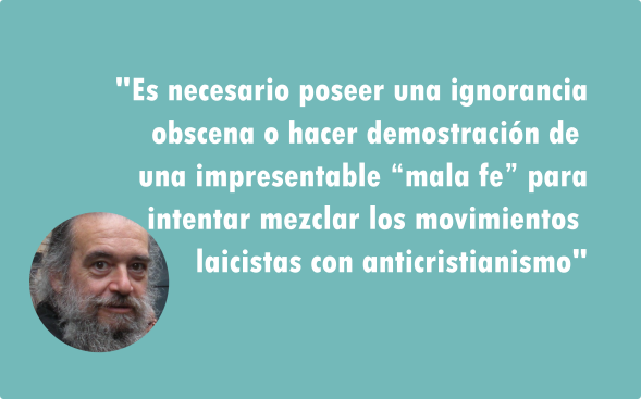 Laicismo y anticristianismo | Asturias Laica